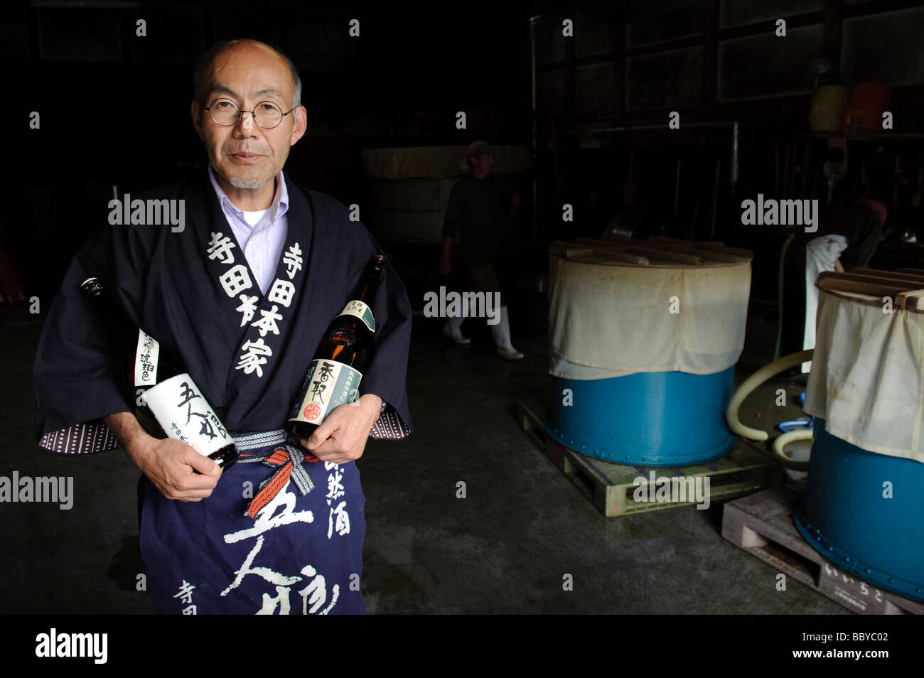 Keisuke Terada CEO of Terada Honke sake brewery, Kozaki Chiba ...