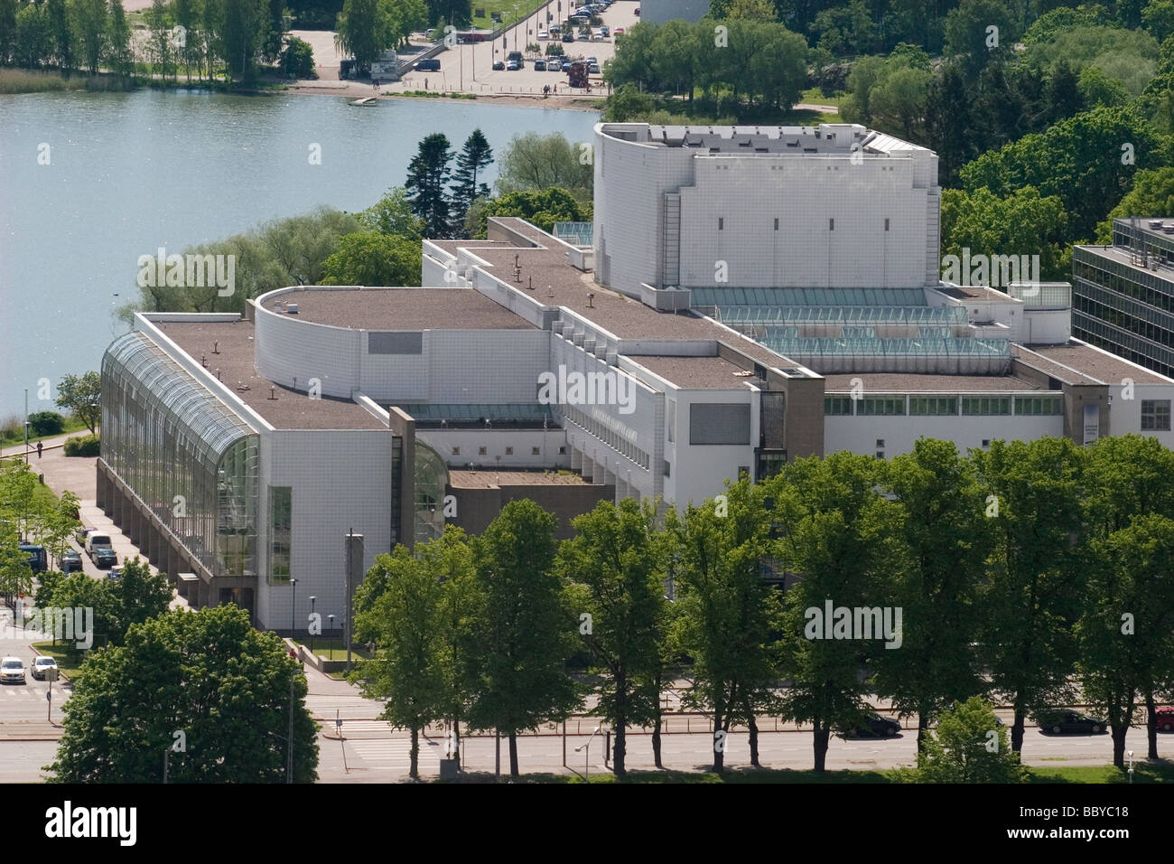 Finland Helsinki Opera house Stock Photo - Alamy