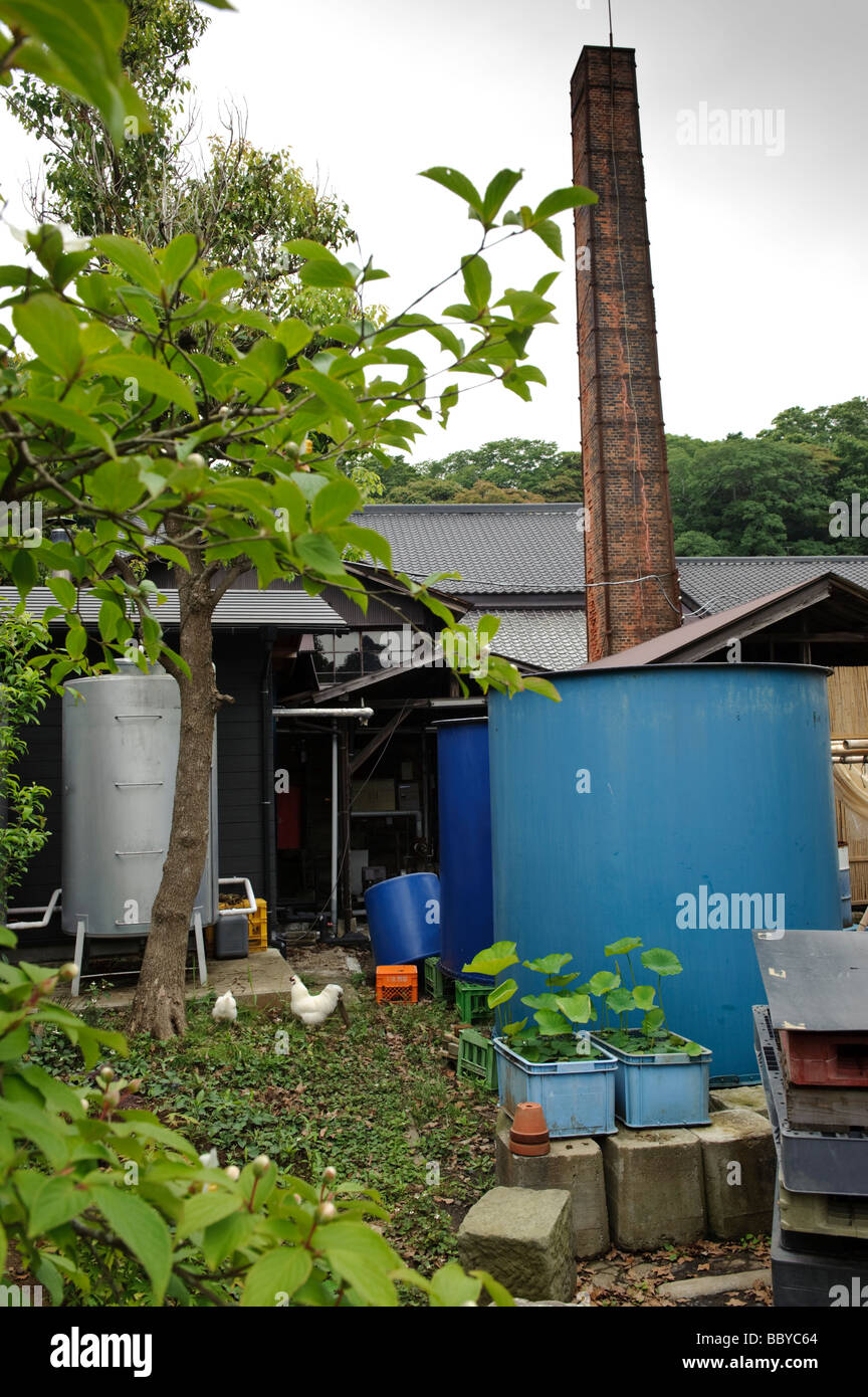 Terada Honke sake brewery, Kozaki Chiba Prefecture Japan, June 15 2009 ...