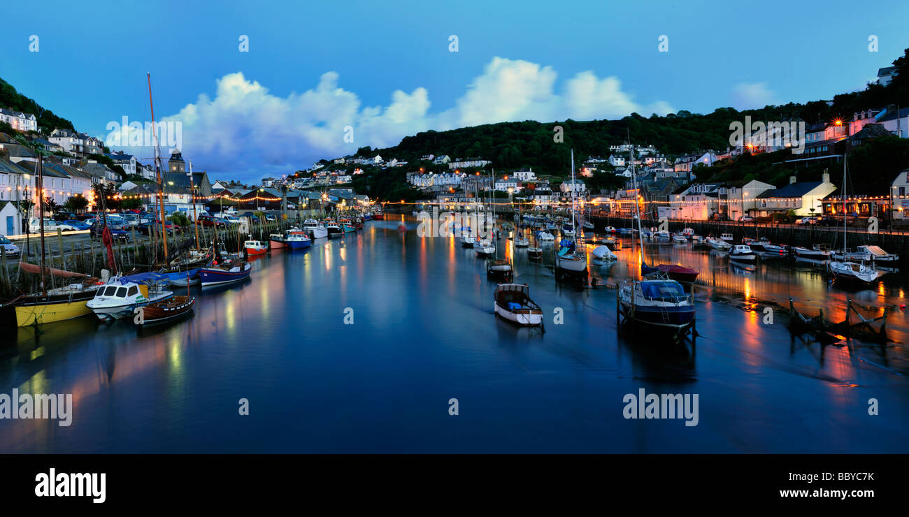 Looe Cornwall Night High Resolution Stock Photography and Images - Alamy