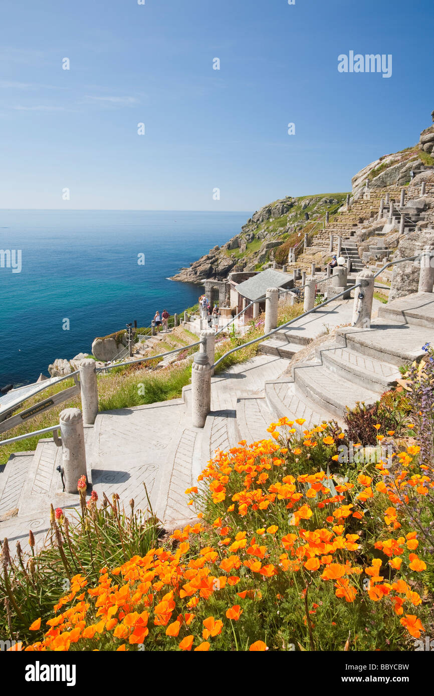 Minack theatre flowers hi-res stock photography and images - Alamy