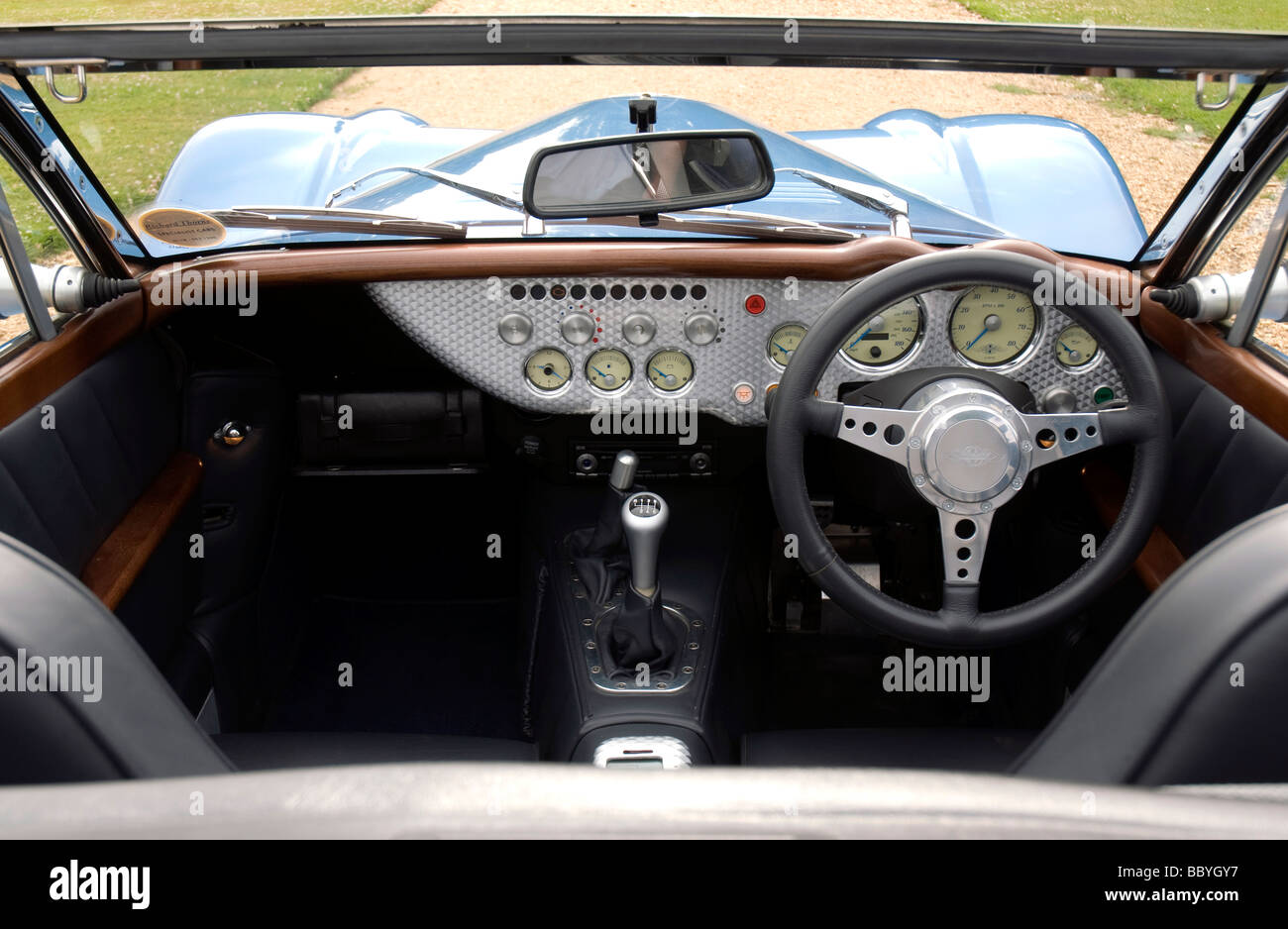 Morgan sports car dashboard hi-res stock photography and images - Alamy