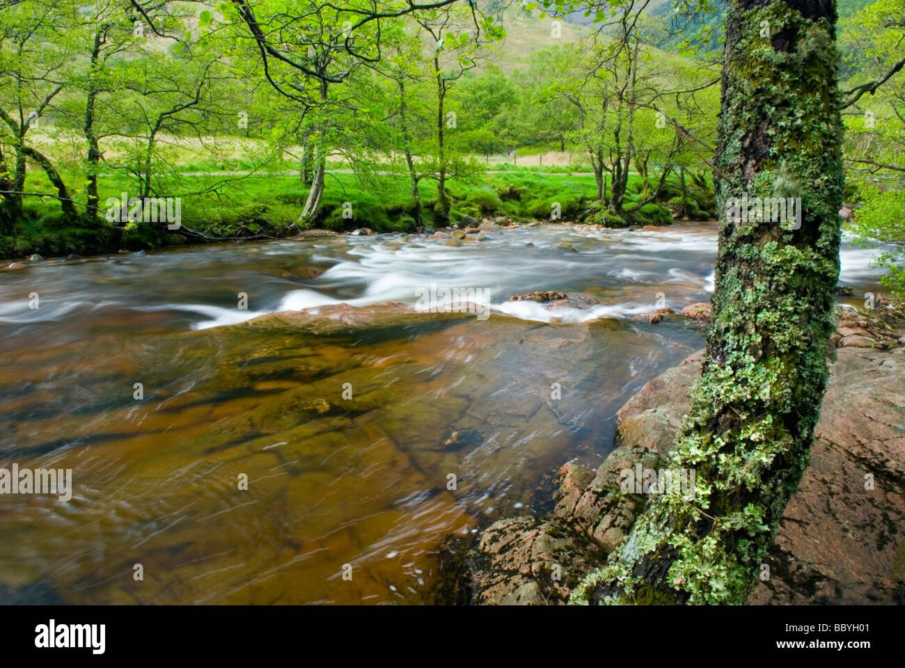 The River Nevis Glen Nevis Scotland Stock Photo - Alamy