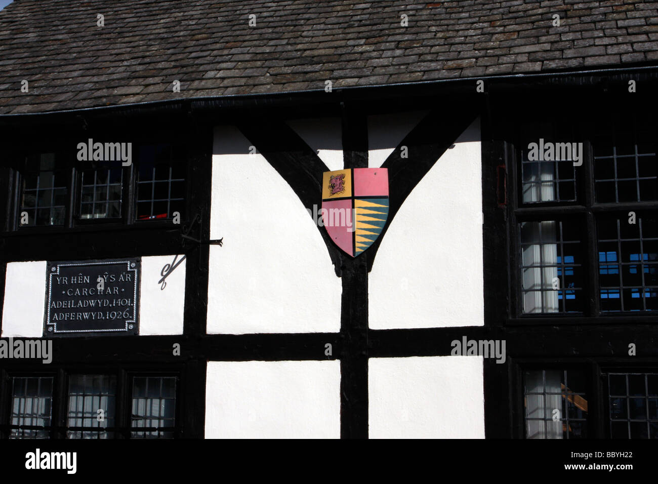 Old Courthouse Ruthin Clwyd North Wales UKin Stock Photo - Alamy
