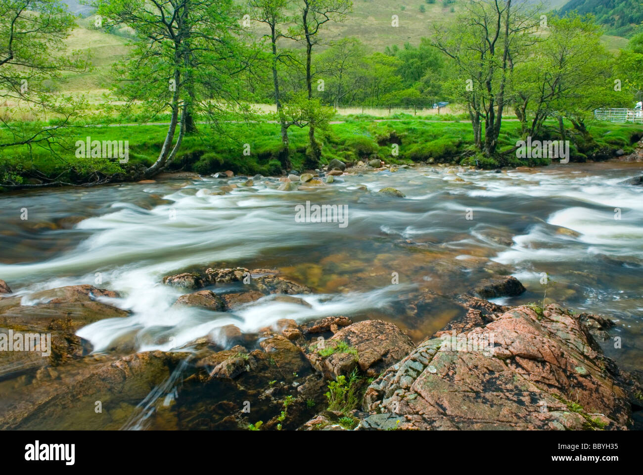 The River Nevis Glen Nevis Scotland Stock Photo - Alamy