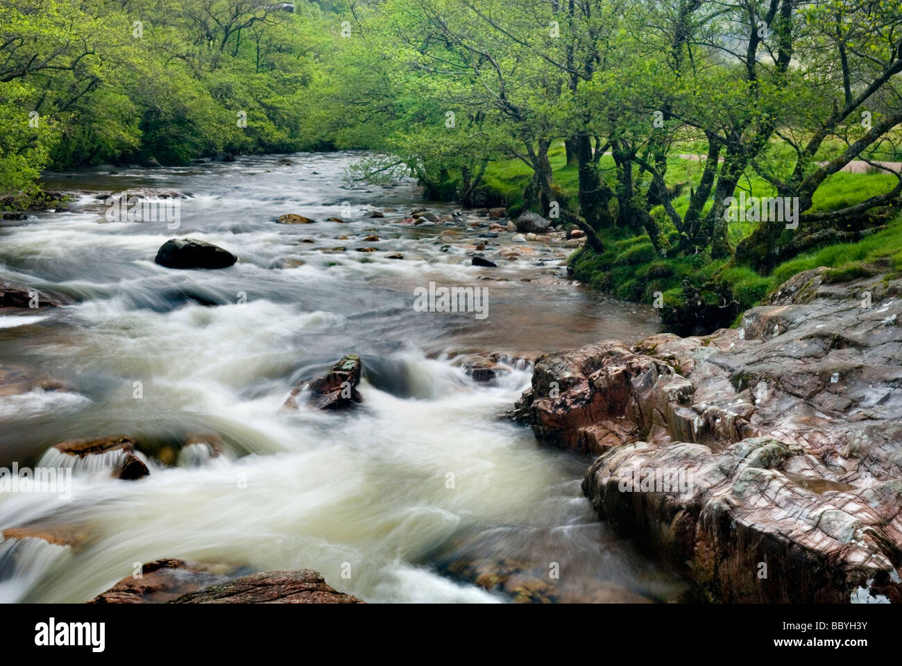 The River Nevis Glen Nevis Scotland Stock Photo - Alamy