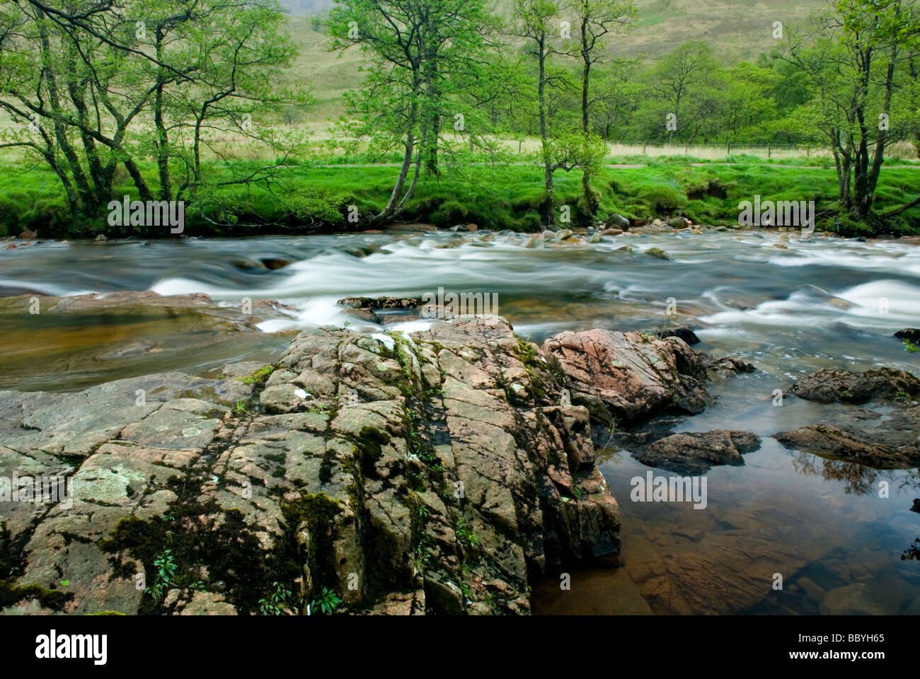The River Nevis Glen Nevis Scotland Stock Photo - Alamy