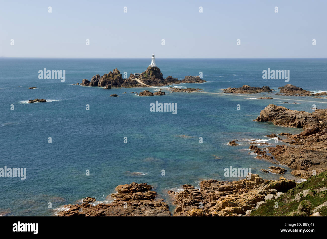 Corbiere Point and Lighthouse Stock Photo - Alamy