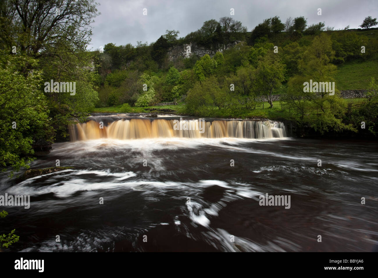 Wain Wath Force, Upper Swaledale near Keld, Swaledale, Yorkshire Dales ...