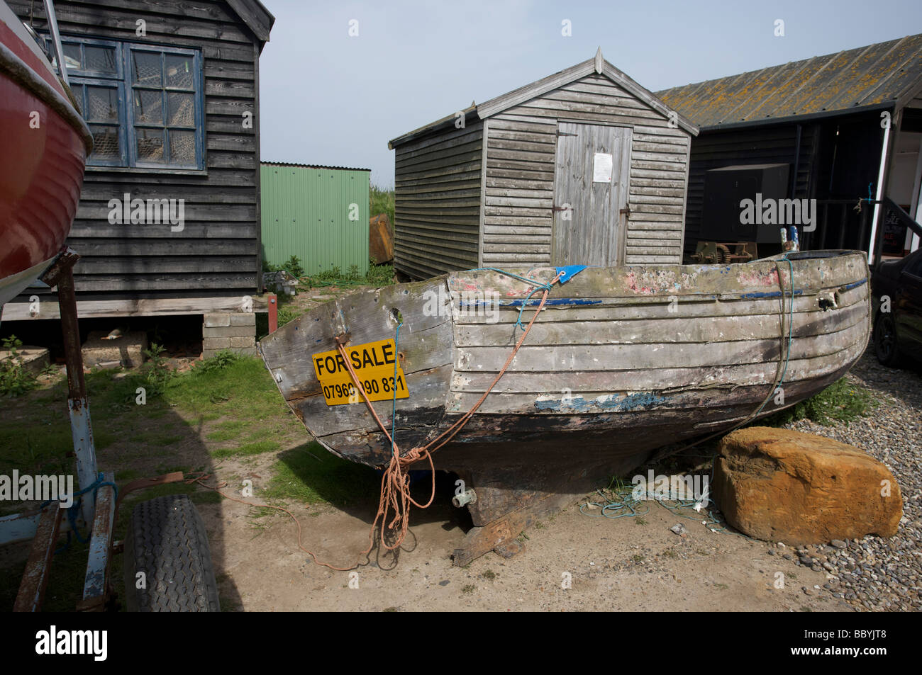 Southwold fishing huts hi-res stock photography and images - Alamy