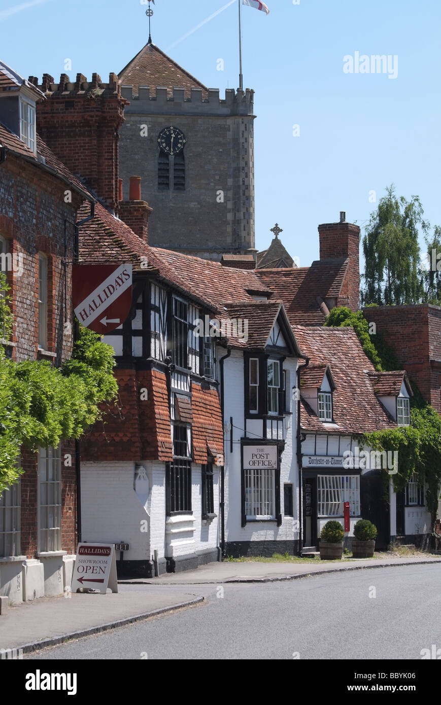 DORCHESTER ON THAMES. OXFORDSHIRE. ENGLAND. UK Stock Photo - Alamy
