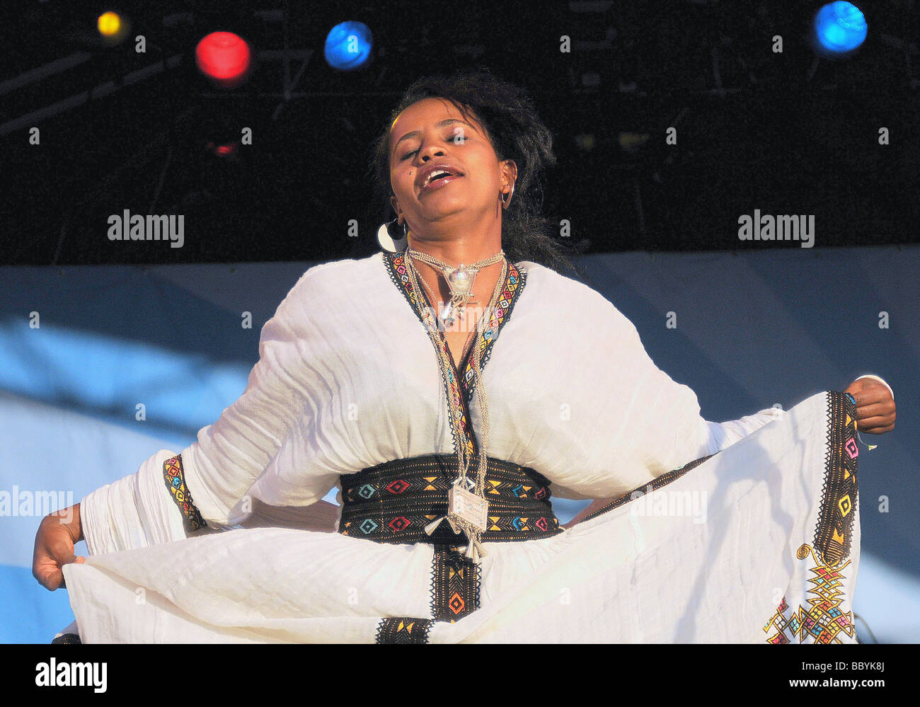 Dub Colossus performing at the recent Wychwood Festival Stock Photo - Alamy