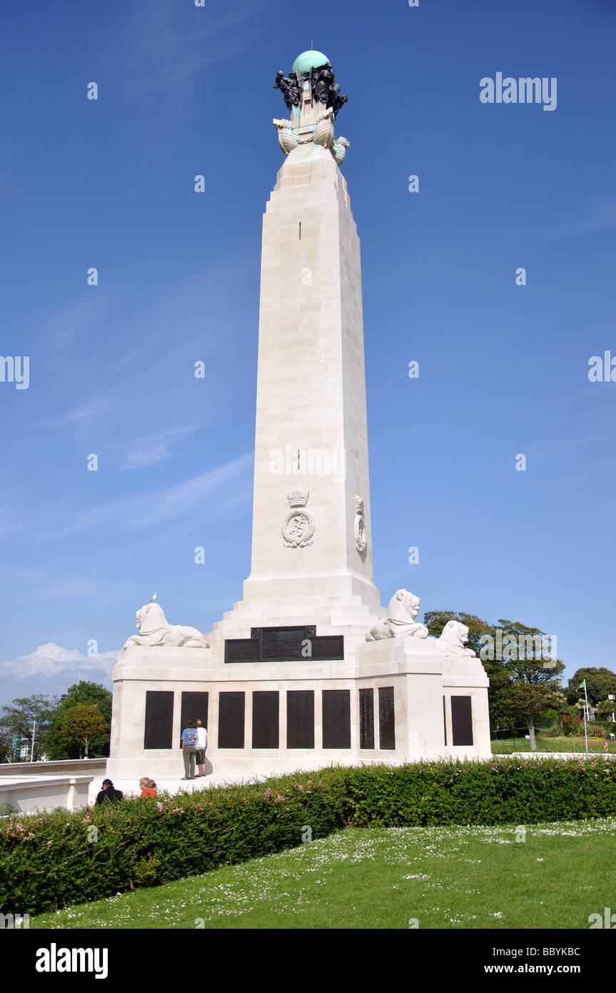 Royal Naval War Memorial, Plymouth Hoe, Plymouth, Devon, England ...