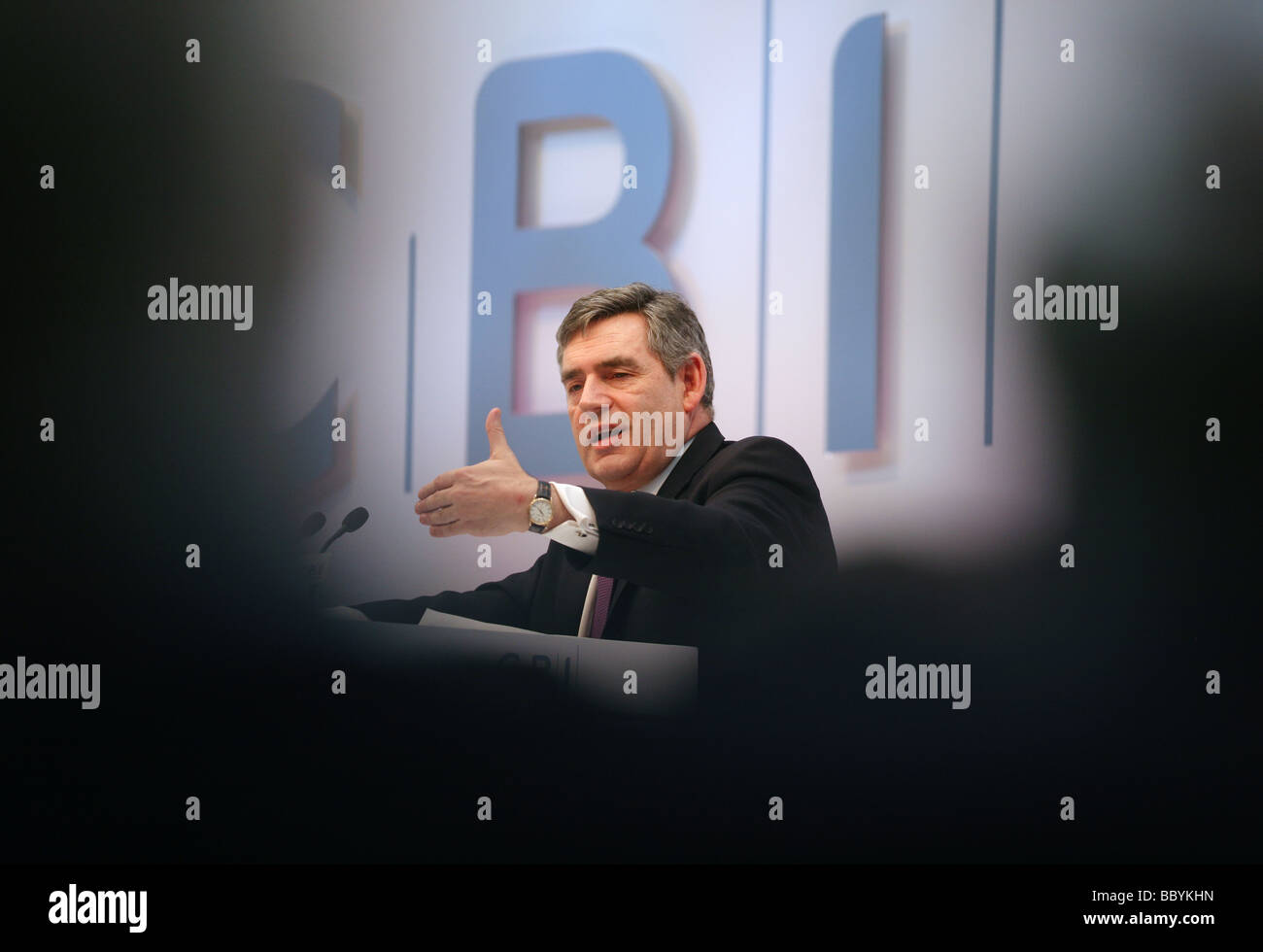 Cbi gordon brown hi-res stock photography and images - Alamy