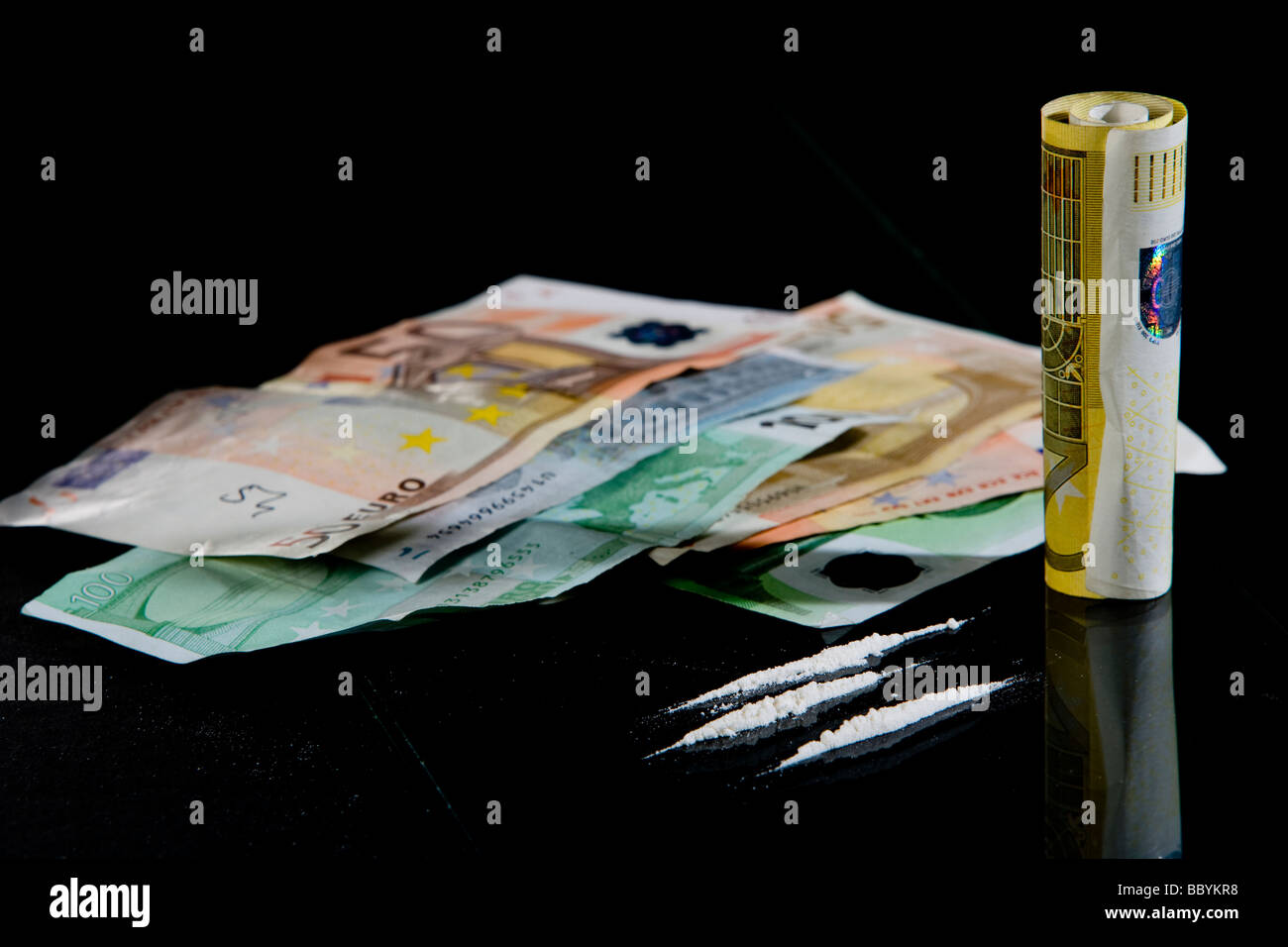 Picture of a drug line Stock Photo - Alamy