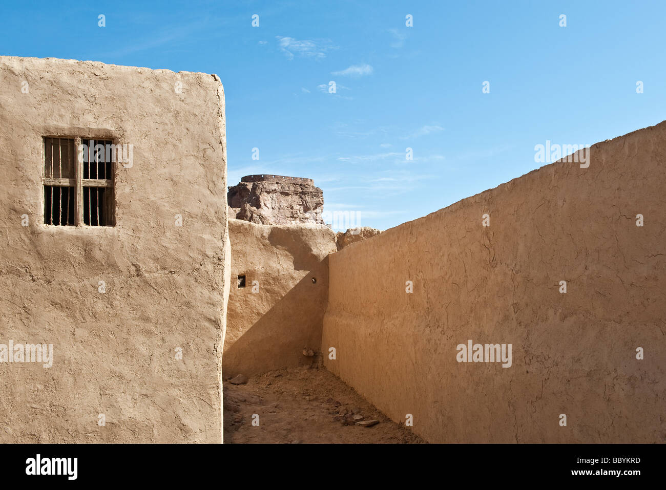 Al Ula the ruins of the old city Stock Photo - Alamy