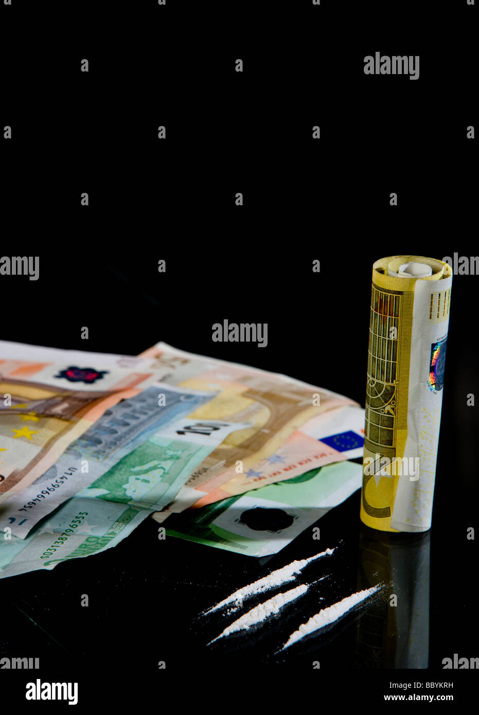 Picture of a drug line Stock Photo - Alamy