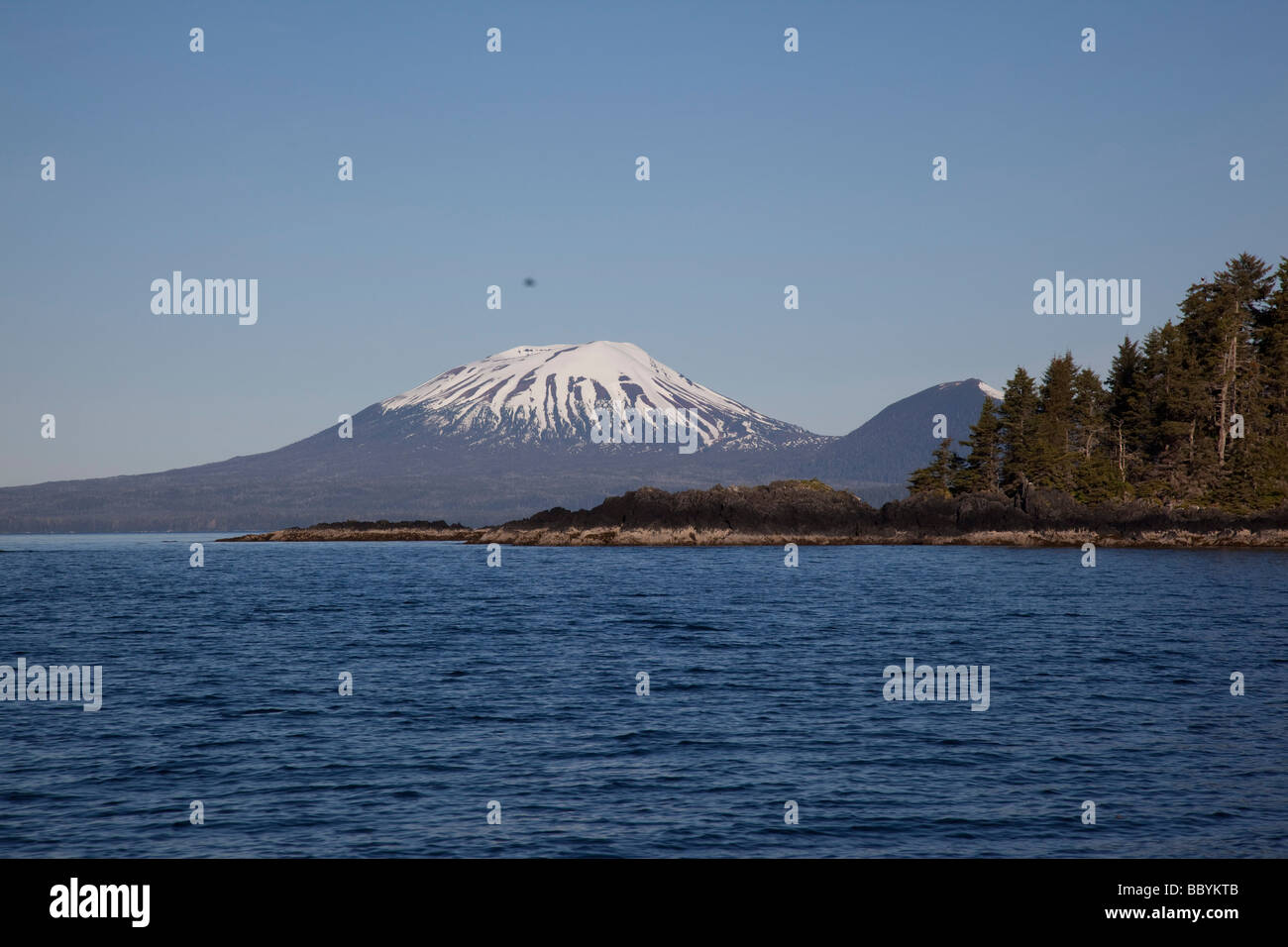 Mt Edgecumbe Sitka Alaska Stock Photo - Alamy