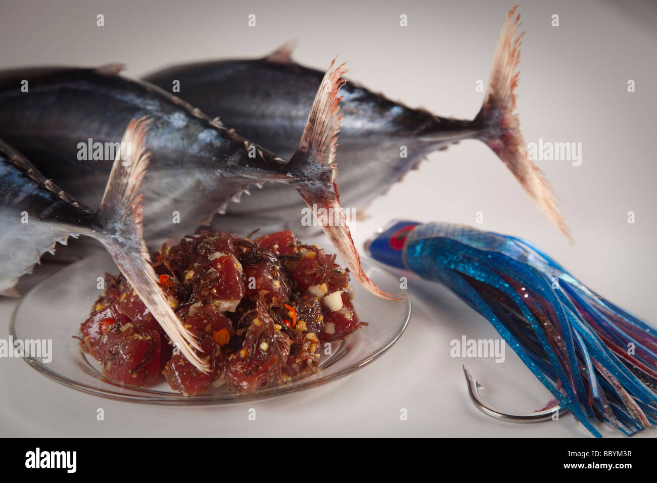 Ahi Poke Hawaii Stock Photo - Alamy