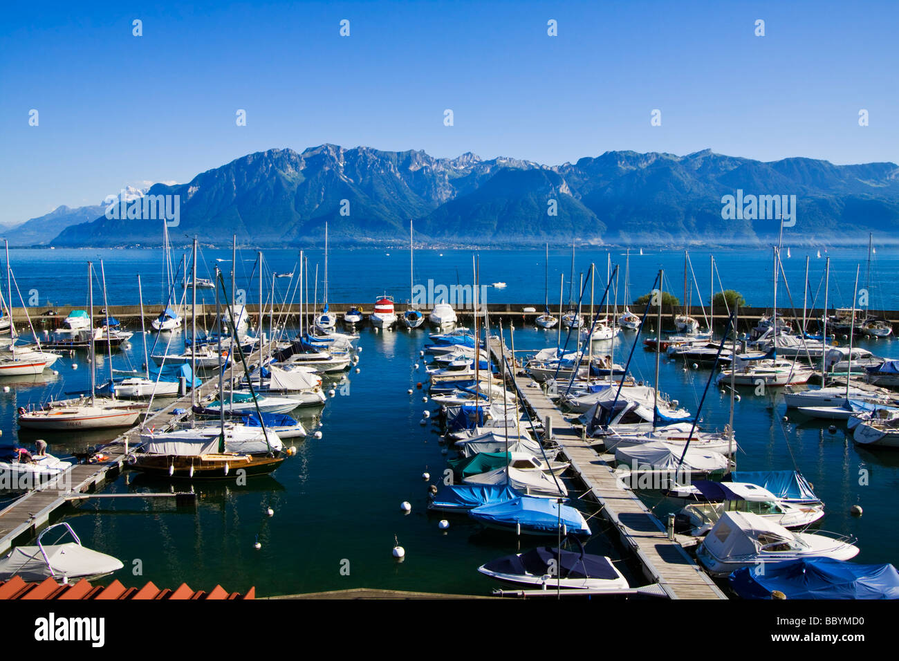 The Harbour of " La Pichette Stock Photo - Alamy