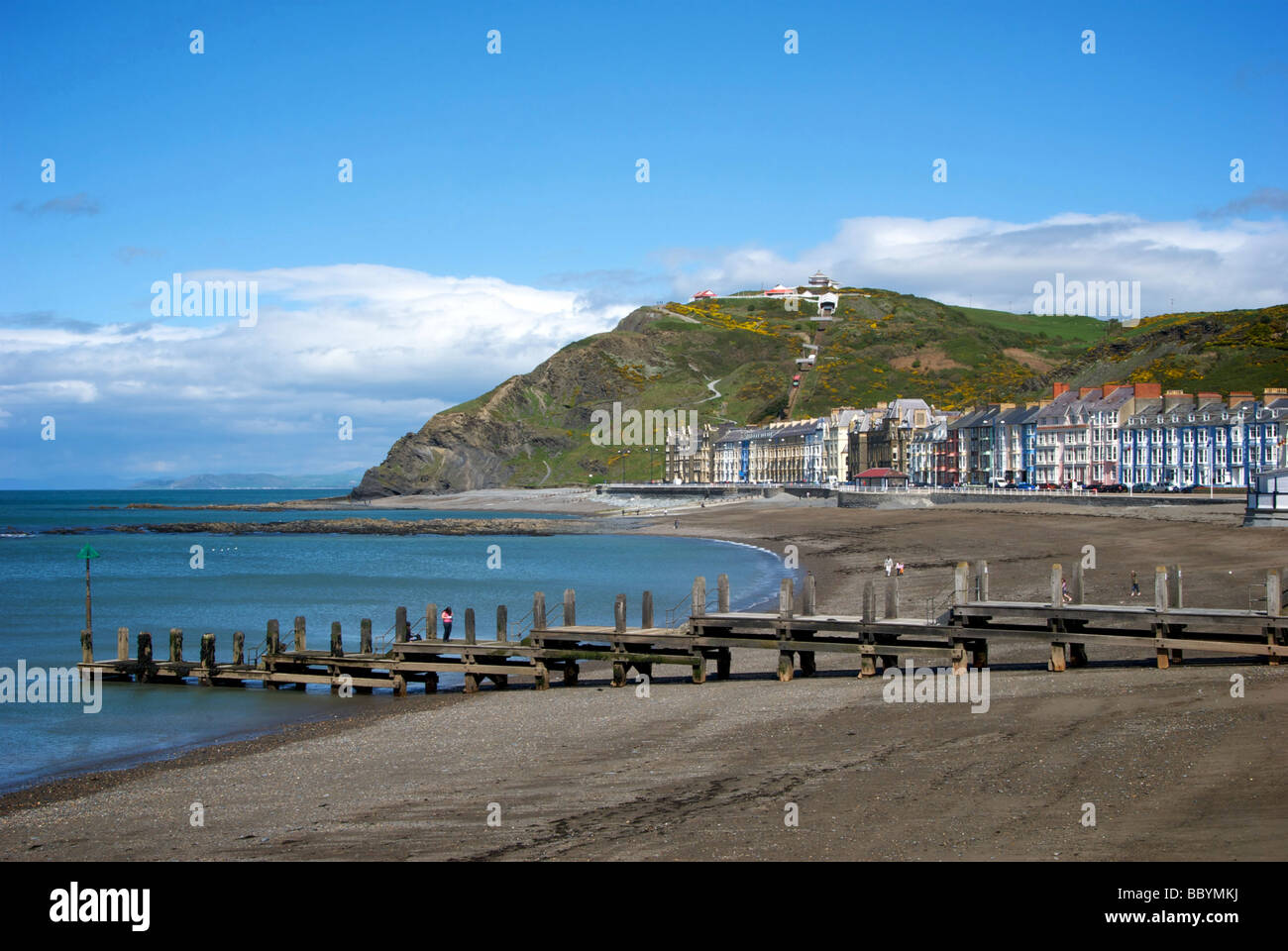 Aberystwyth Ceredigion Wales Cardigan Bay UK Stock Photo - Alamy