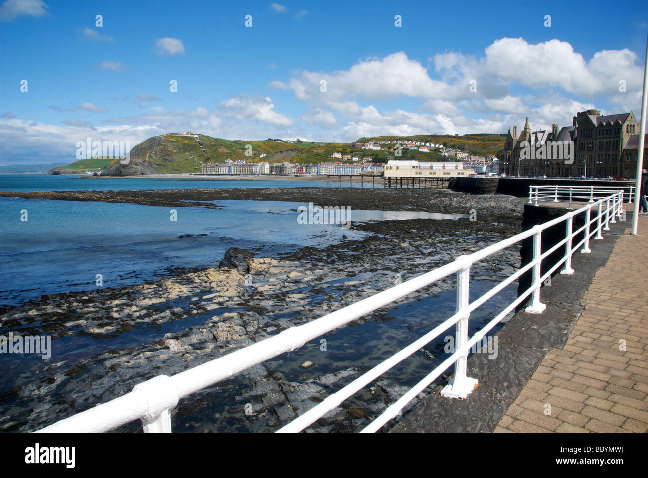 Aberystwyth Ceredigion Wales Cardigan Bay UK Stock Photo - Alamy