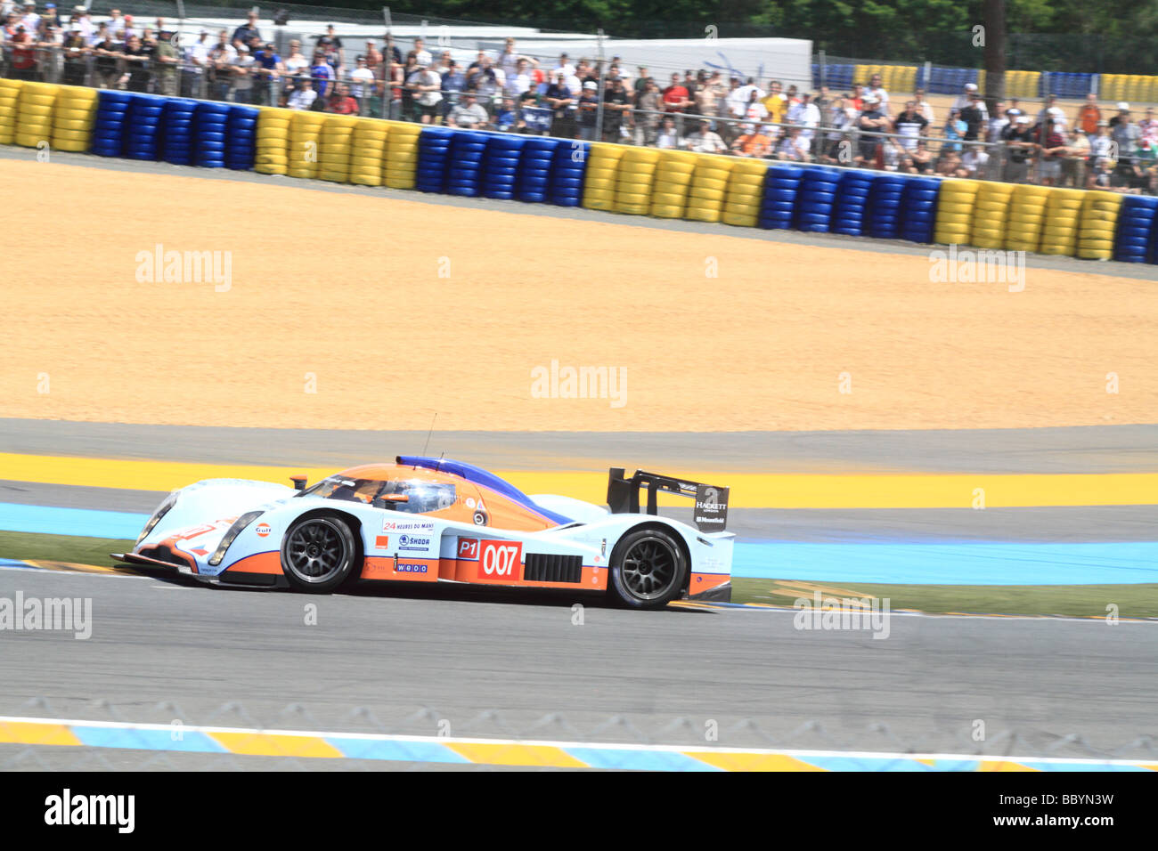 Le Mans 24 hour motor car race sarthe France June 2009 Aston Martin ...