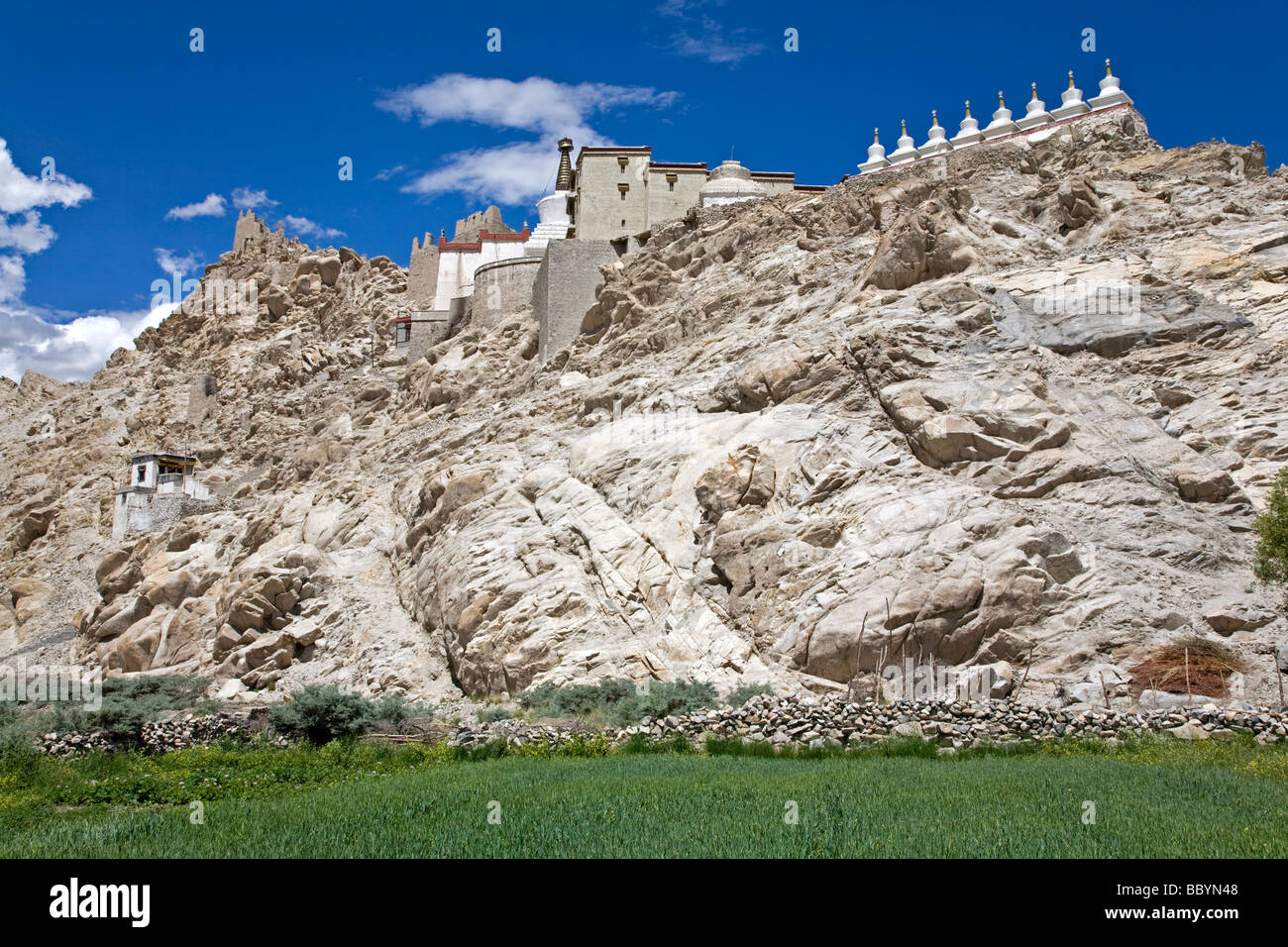 Shey palace. Near Leh. Ladakh. India Stock Photo - Alamy