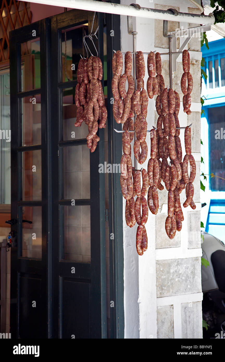 Meat hanging to dry outside hi-res stock photography and images - Alamy