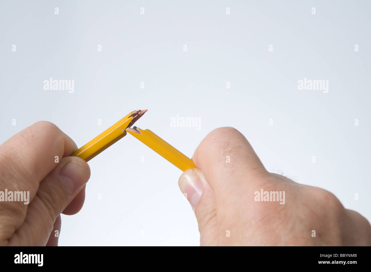 Breaking a pencil hi-res stock photography and images - Alamy