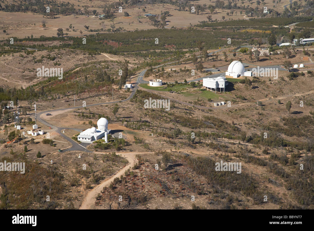 Mount Stromlo Observatory Canberra ACT Australia aerial Stock Photo - Alamy