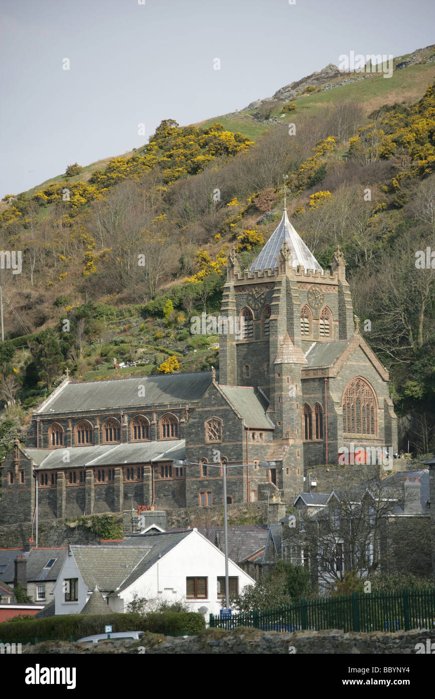 Town of Barmouth, Wales. The John Douglas and Daniel Fordham designed ...