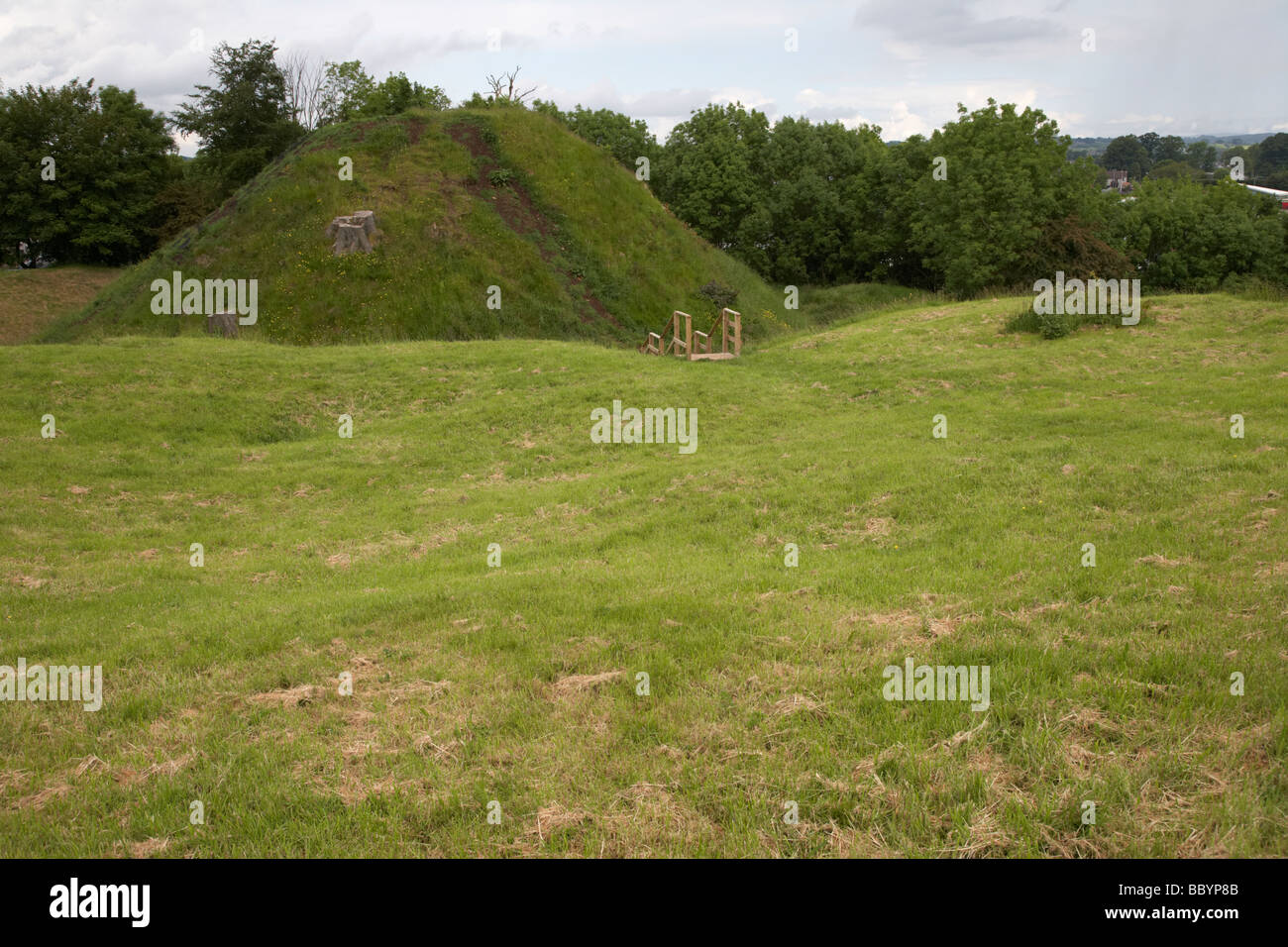 harryville motte and bailey 12th century earthwork ballymena county ...