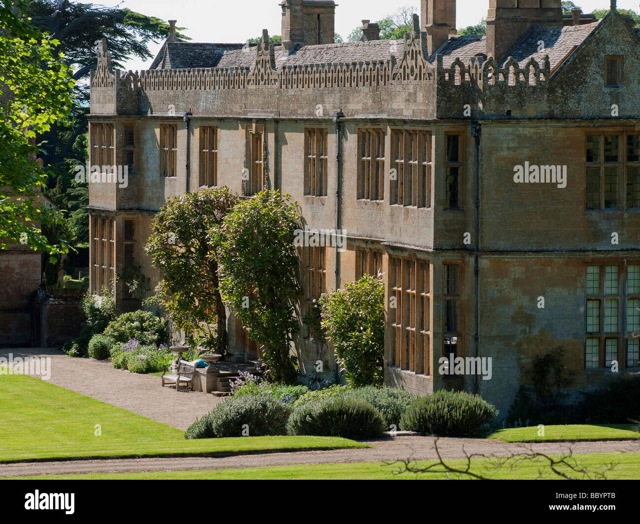 The exterior of a Stately Home Stock Photo - Alamy