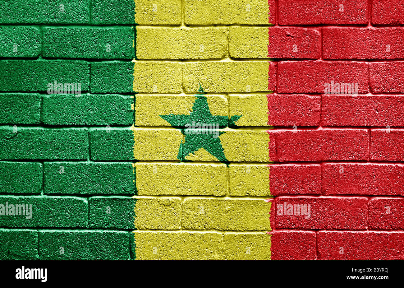 Flag of Senegal Stock Photo - Alamy
