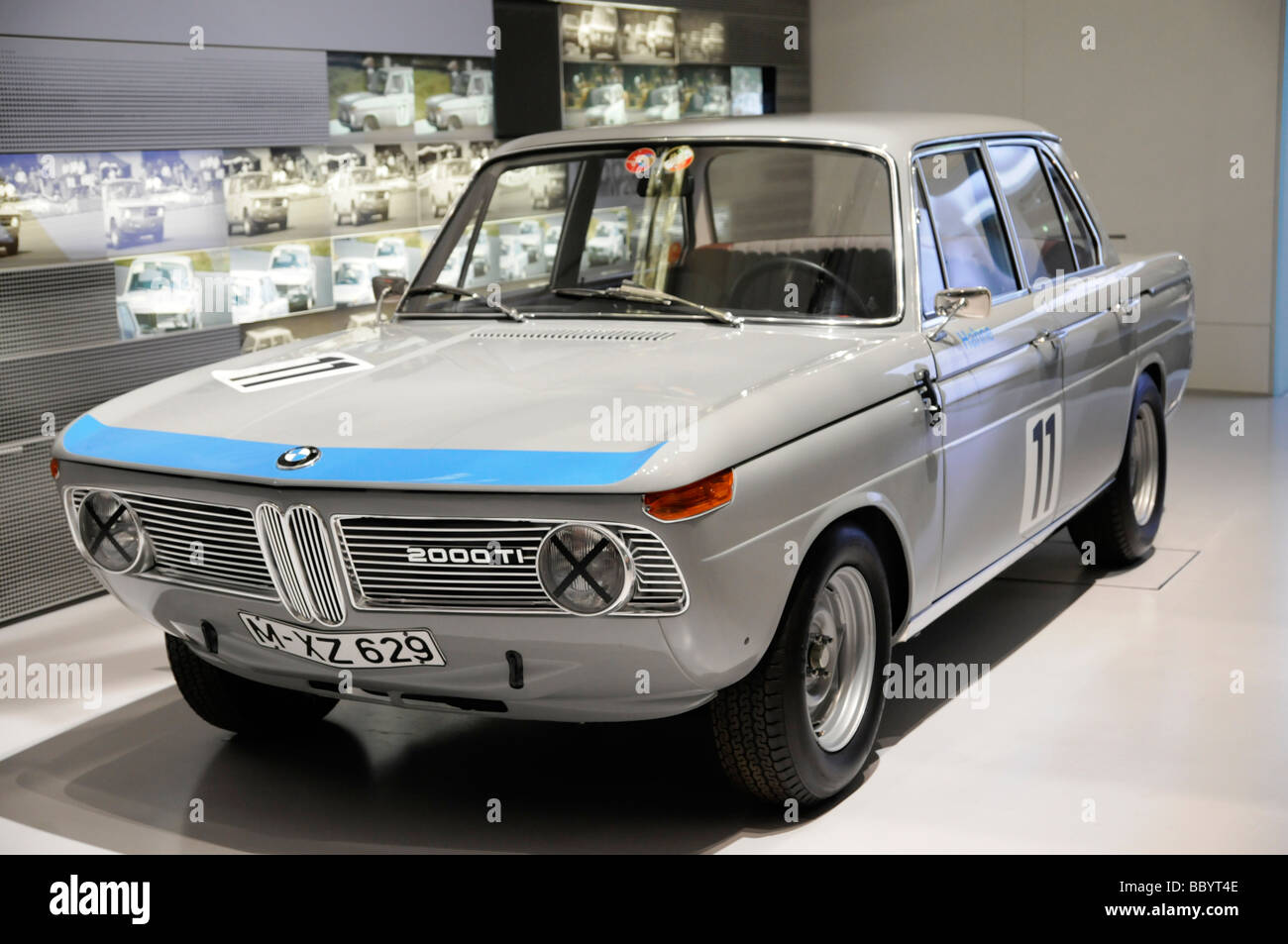 BMW 2000 TI, BMW Museum, Munich, Bavaria, Germany, Europe Stock Photo ...