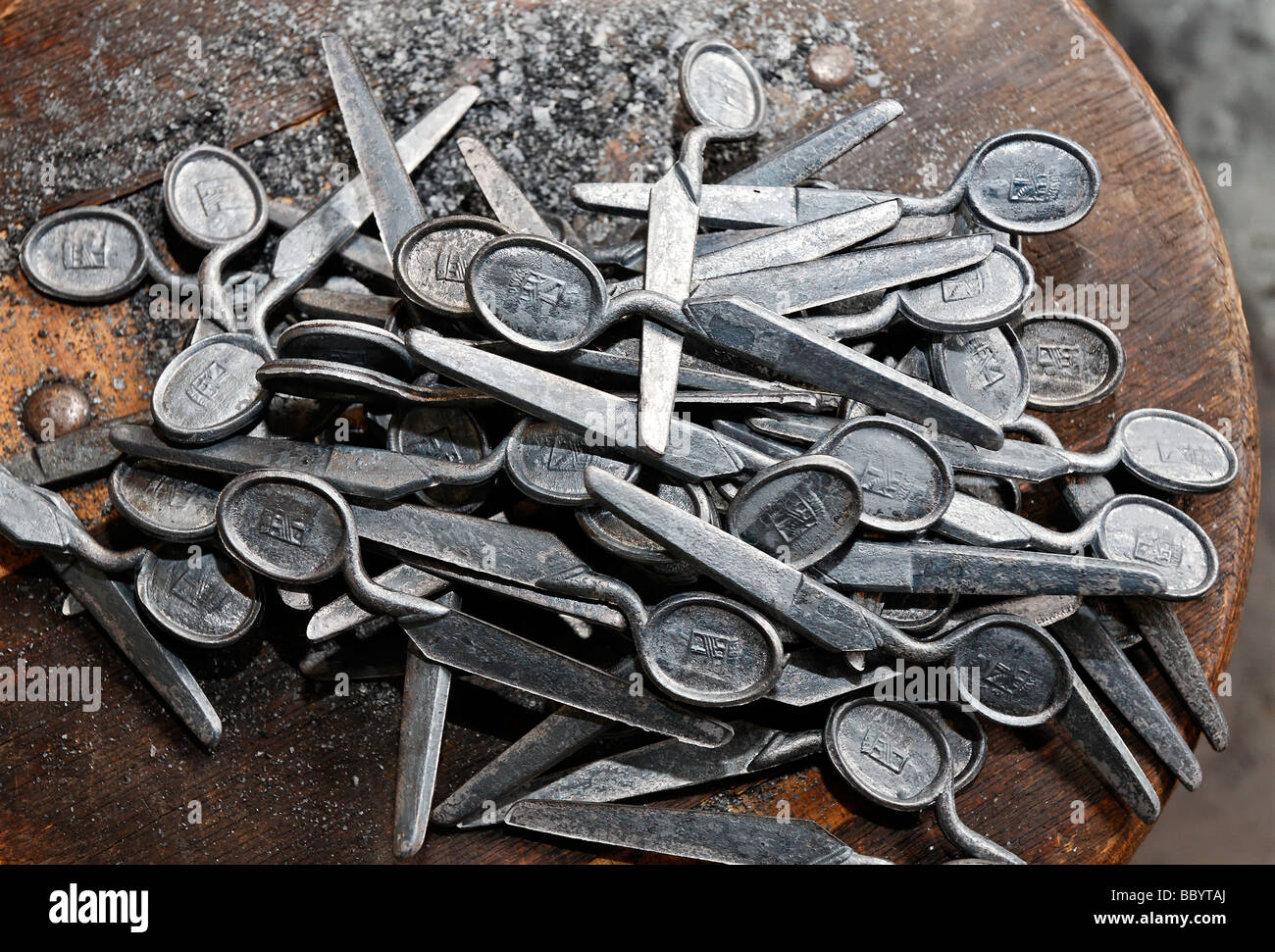Scissor blanks, Hendrichs swage forge, LVR Industrial Museum, Solingen ...