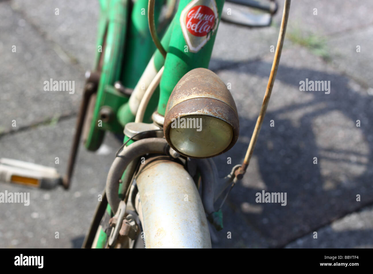 Old bike lamp hi-res stock photography and images - Alamy