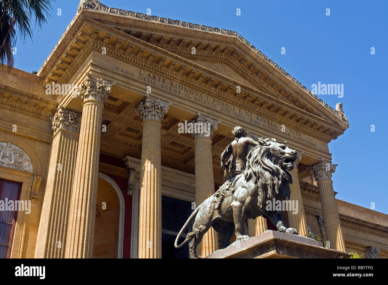 Massimo Theatre, Teatro Massimo, opera house, Piazza Verdi, Palermo ...