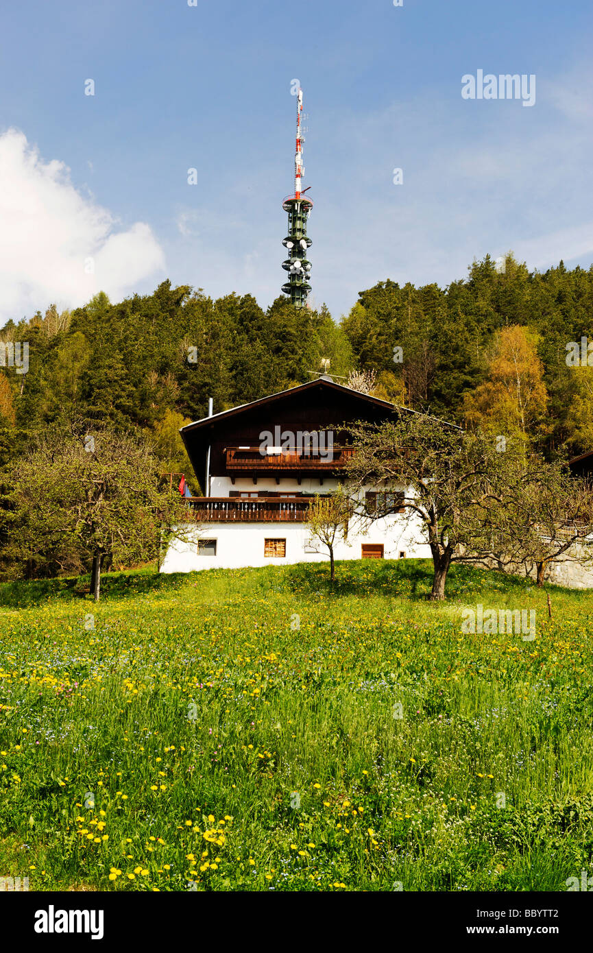On the trail from Barbian to the waterfalls of the Ganderbach stream ...