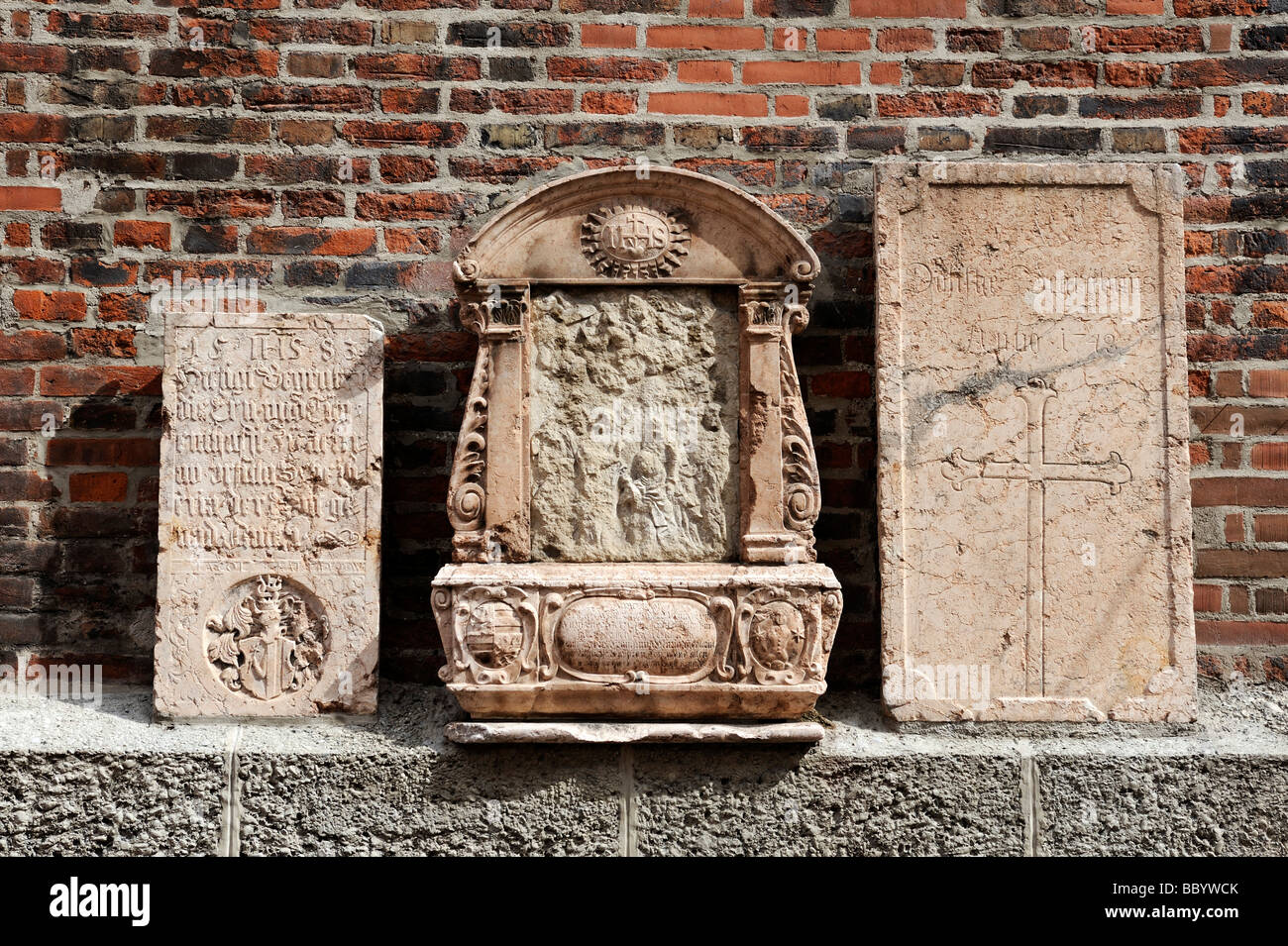 Frauenkirche munich burial headstones hi-res stock photography and ...
