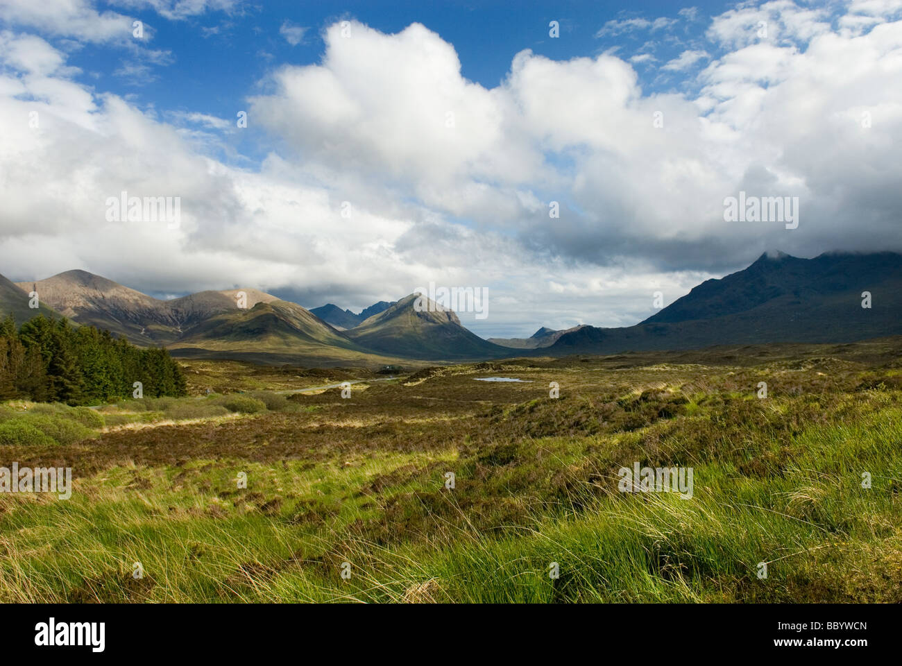 The Cuillin Hills Isle of Skye Scotland Stock Photo - Alamy