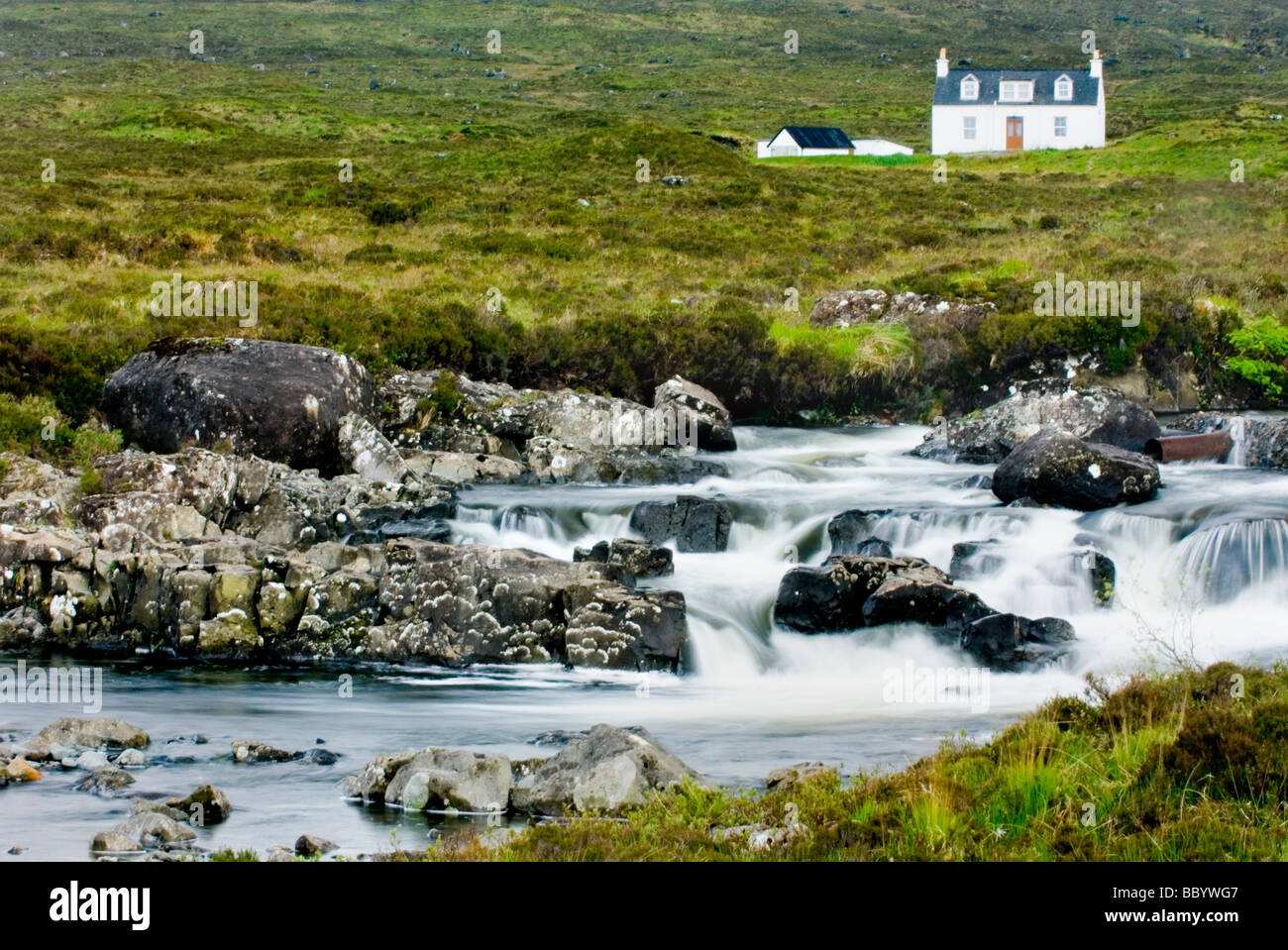 Sligachan waterfalls hi-res stock photography and images - Alamy