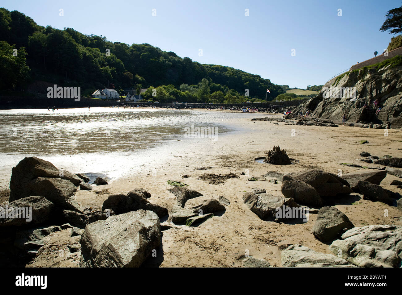 North Sands in South Devon Stock Photo - Alamy