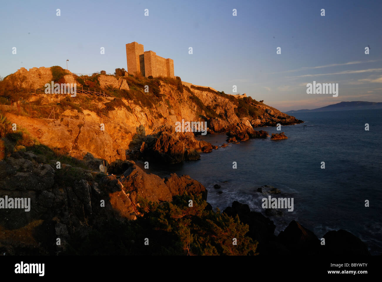 Talamone, Tuscany, Mediterranean Sea, Italy Stock Photo - Alamy