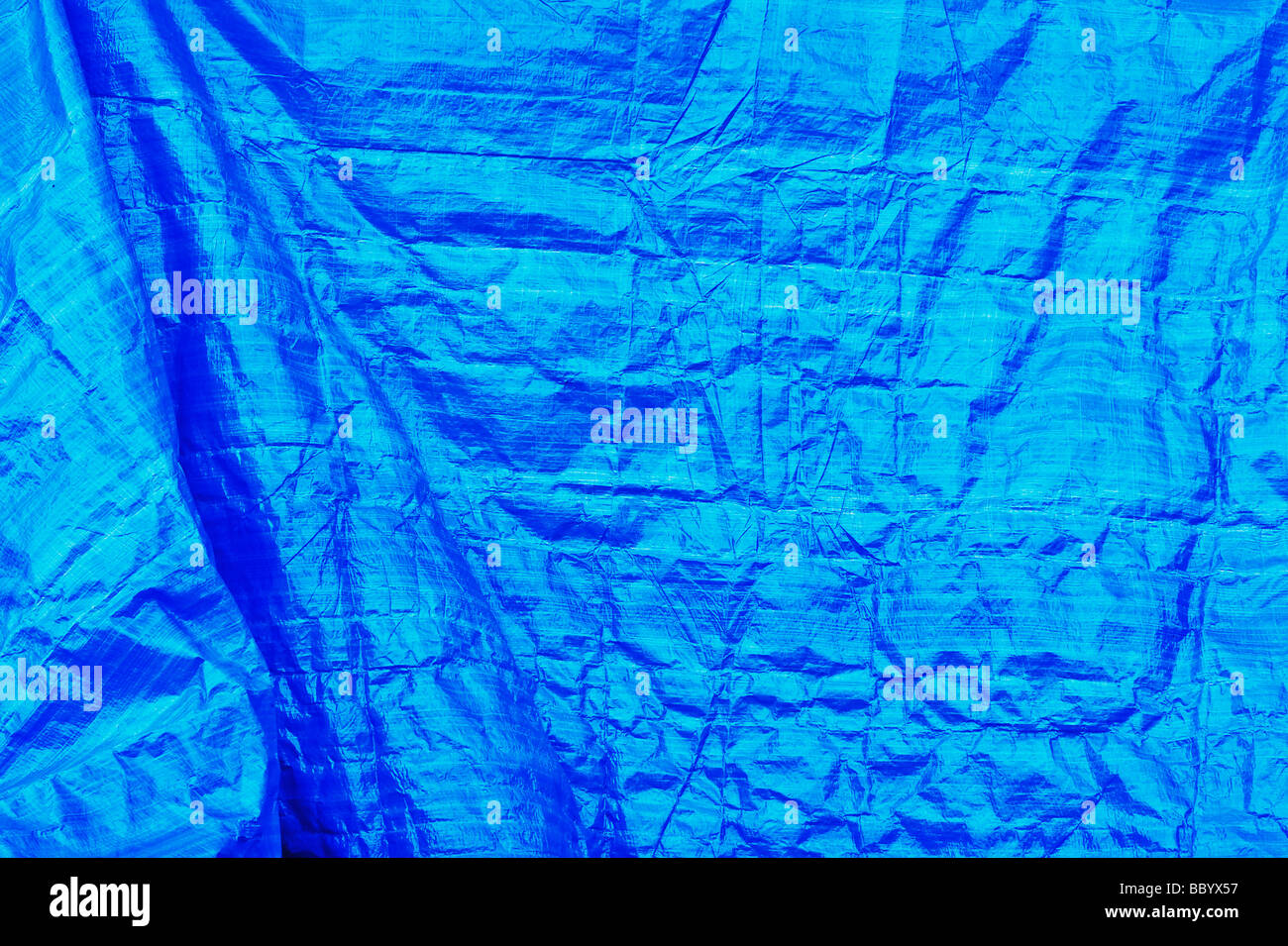 blue tarp at construction site Stock Photo - Alamy