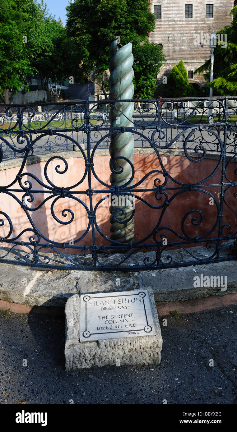 Istanbul serpent column hi-res stock photography and images - Alamy