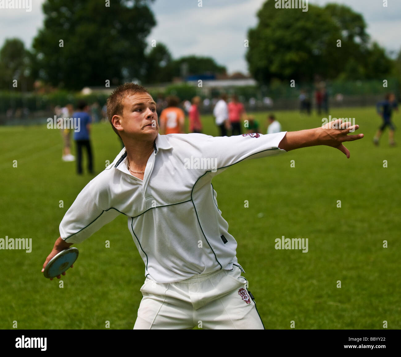 Discus Throwing High Resolution Stock Photography and Images - Alamy