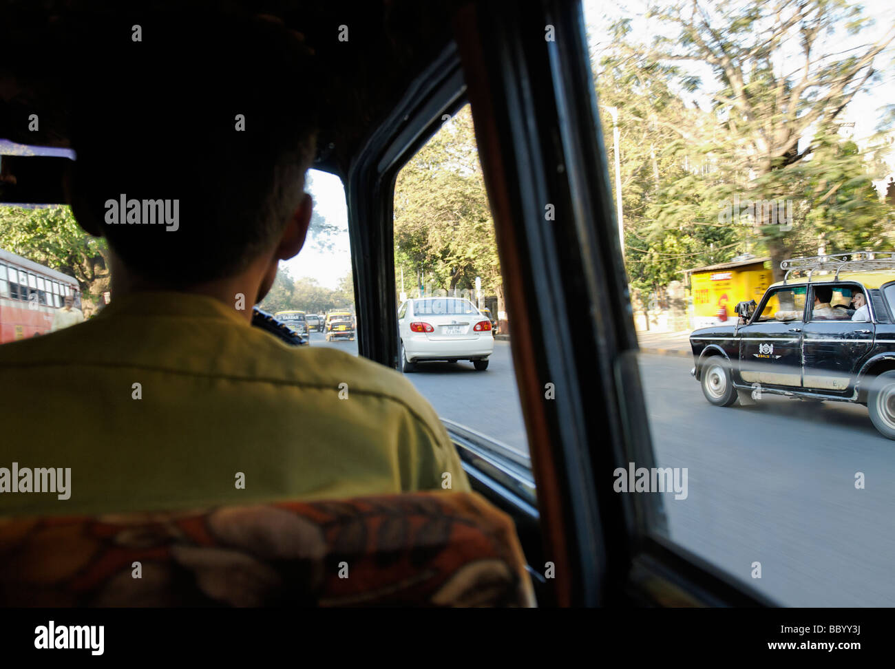 Indian taxis interior hi-res stock photography and images - Alamy