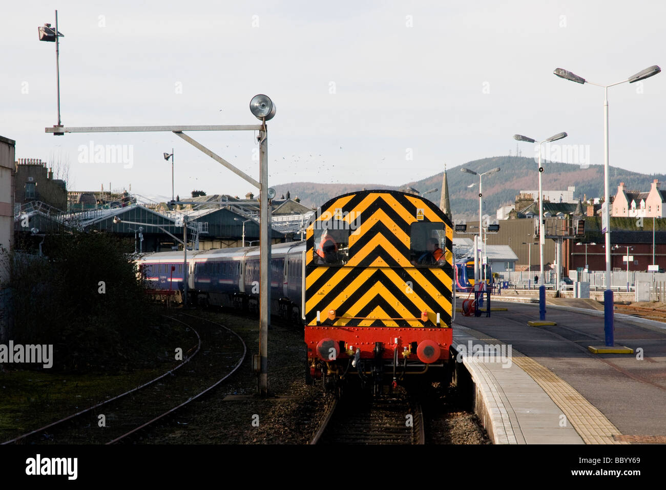 Diesel shunter train hi-res stock photography and images - Alamy